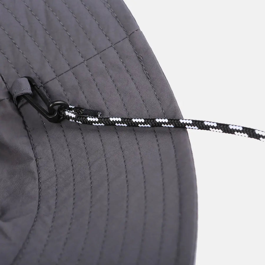 Blank Water Resistant Packable Bucket Hat with String -128