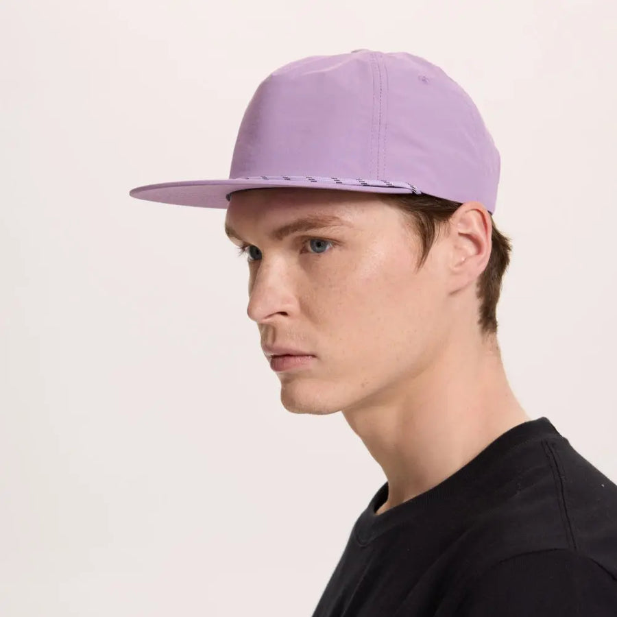 Blank 5 Panel Nylon Rope Snapback Cap Wholesale 6712P Foremost Hat