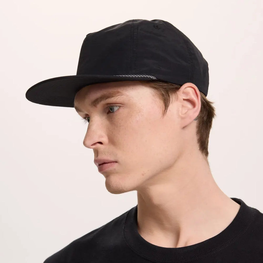 Blank 5 Panel Nylon Rope Snapback Cap Wholesale 6712P Foremost Hat
