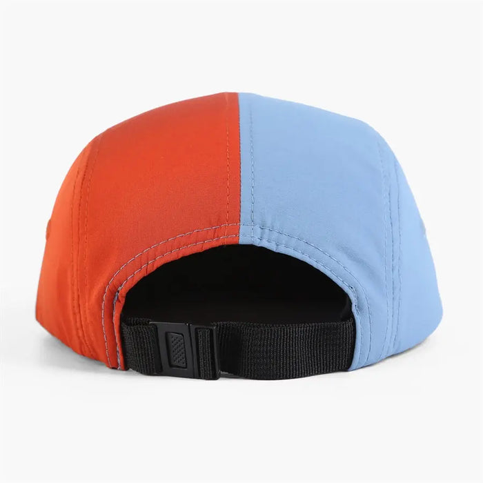 Blank & Custom Low Profile Mixed Color Nylon Camper Cap - 6713